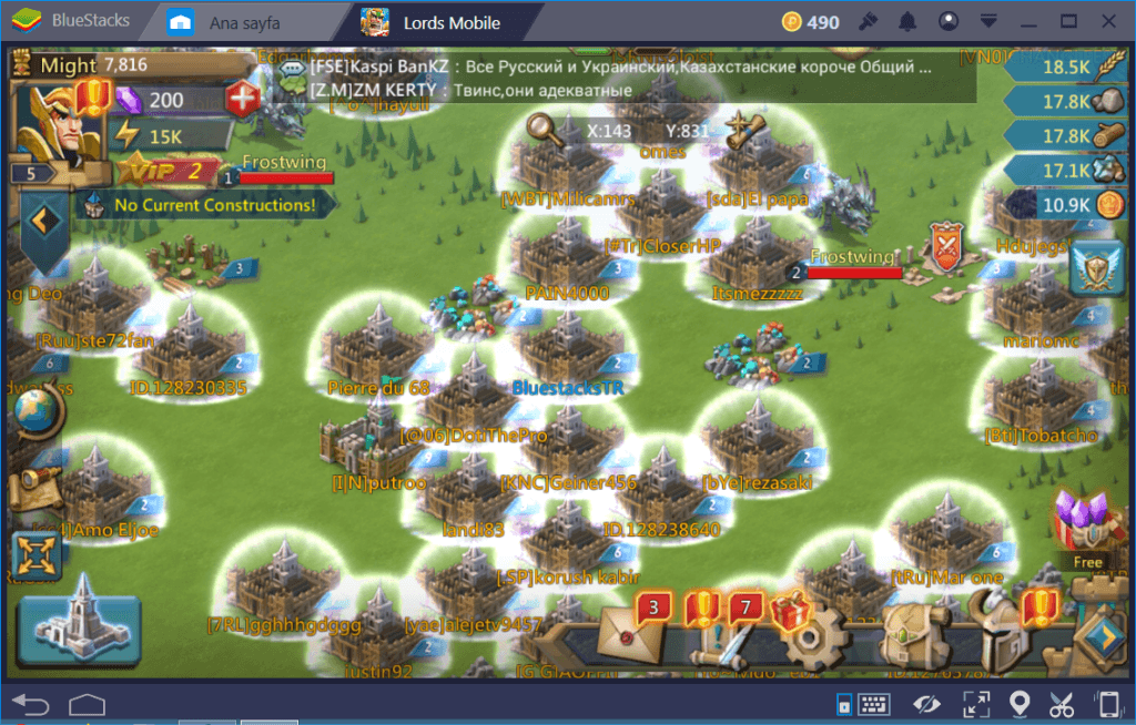 Lords Mobile: How to move your Kingdom to another Server? | BlueStacks