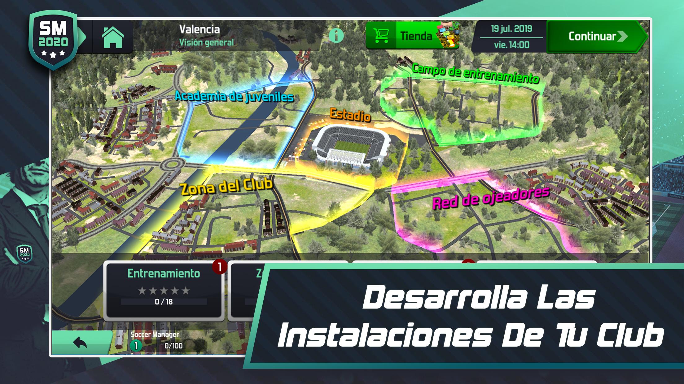 Descarga Soccer Manager 2020 en PC con BlueStacks