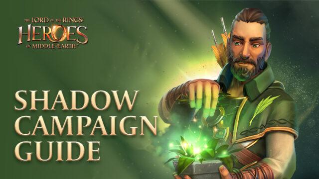 The Lord of the Rings: Heroes of Middle Earth – Shadow Campaign Guide ...