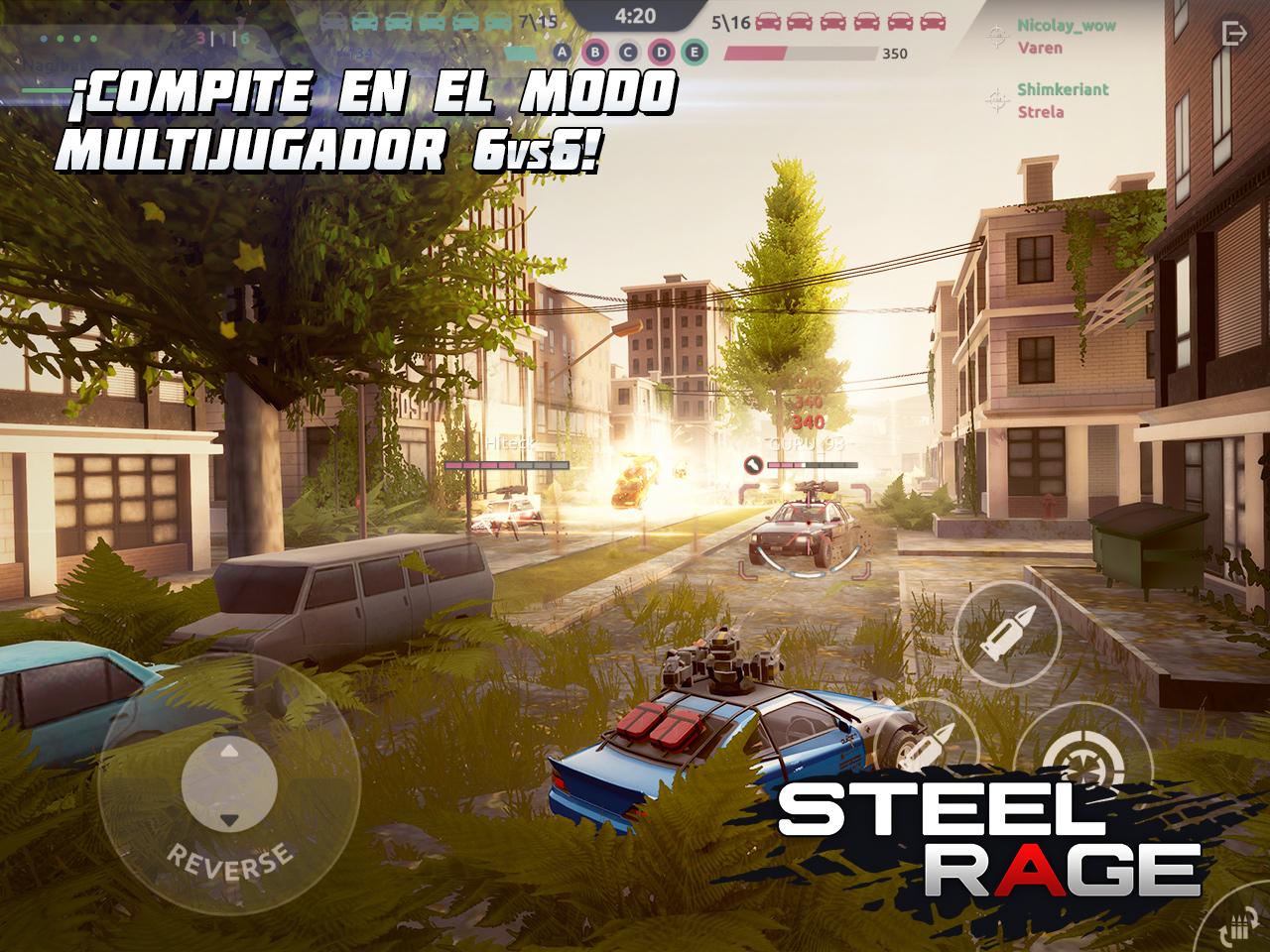 Descarga Steel Rage: Shooter de coches robot multijugador en PC con ...