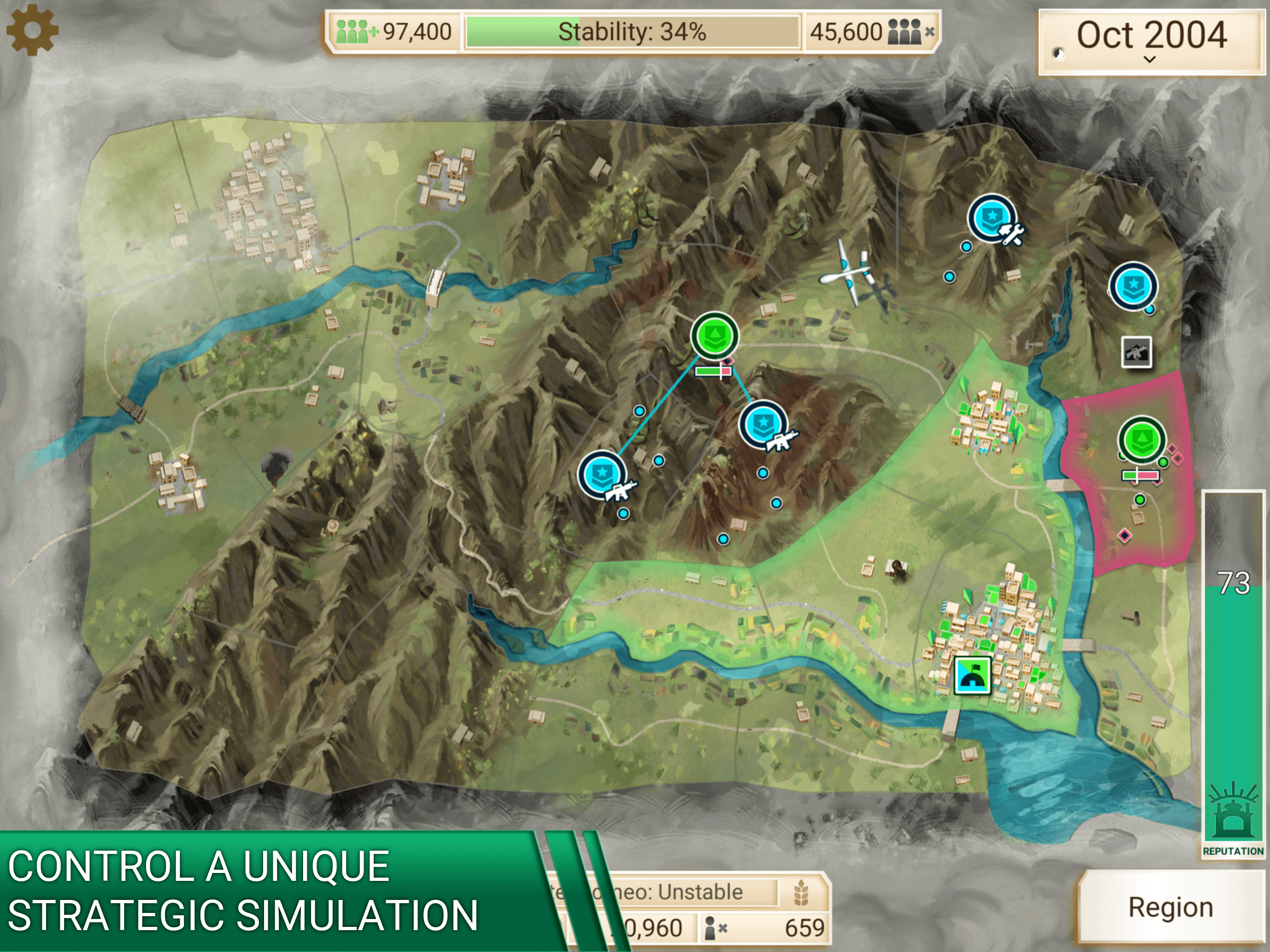 Download Rebel Inc. on PC with BlueStacks