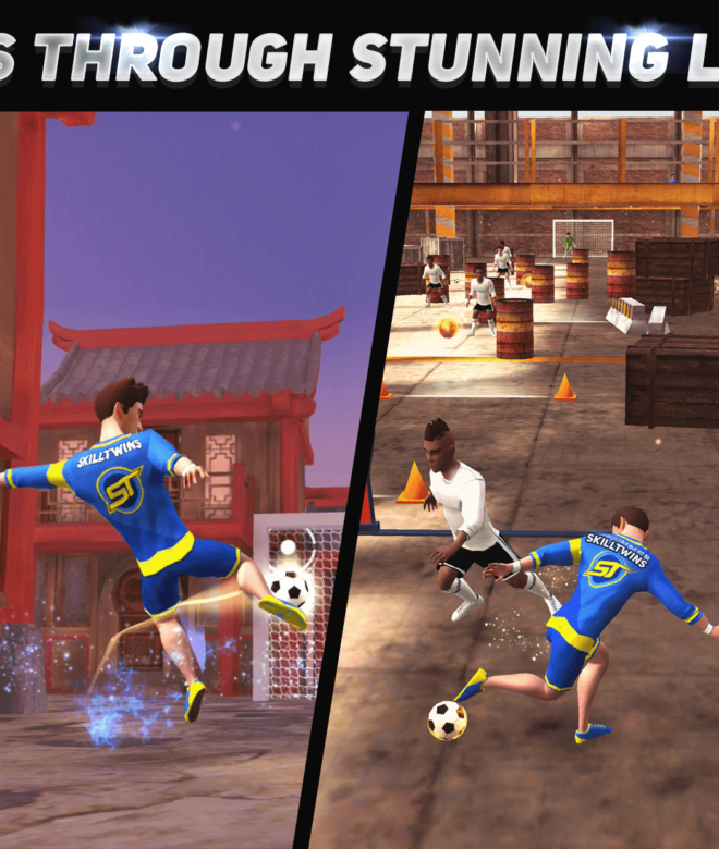 Download SkillTwins Football Game 2 on PC with BlueStacks