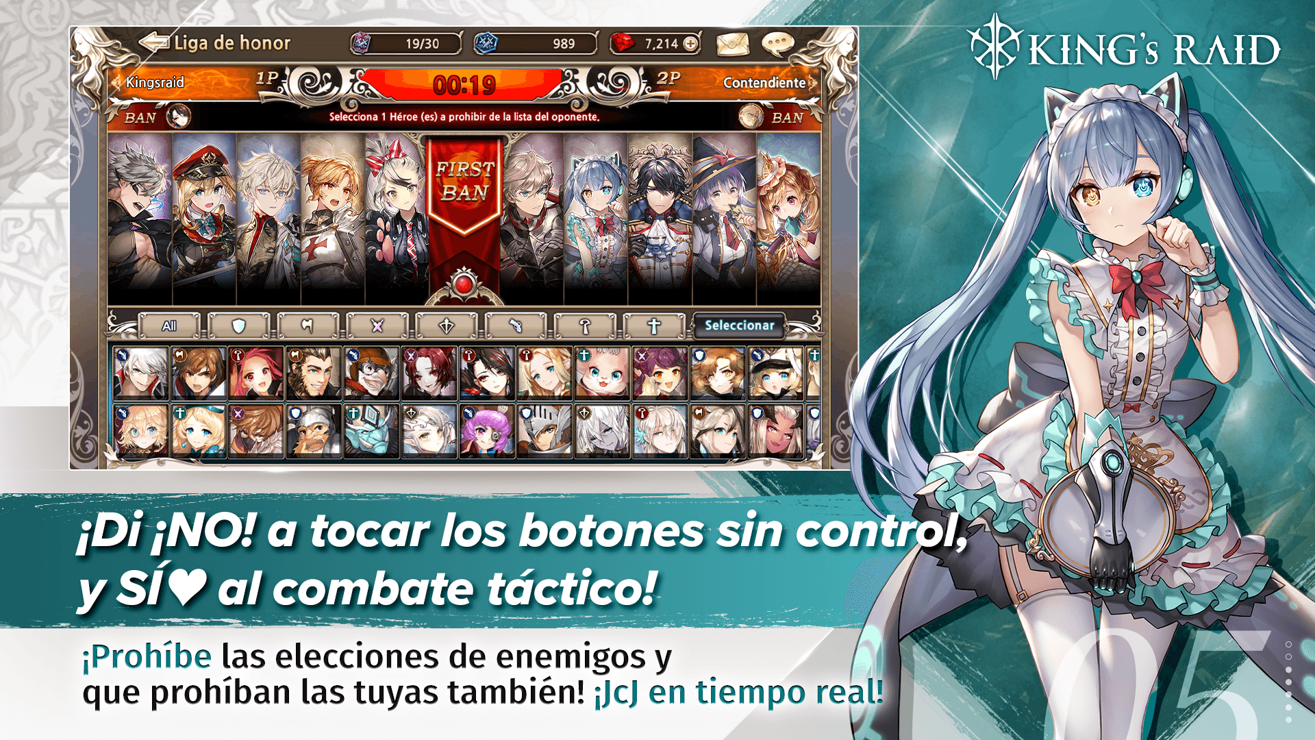 King's Raid en PC con BlueStacks, el emulador de Android