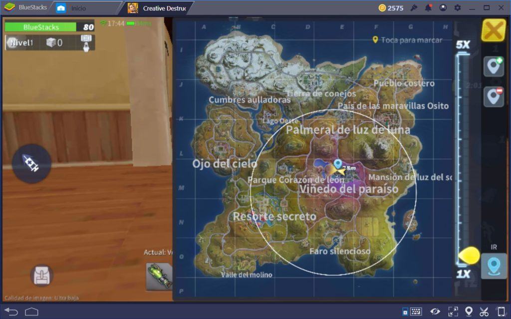 Controlando el Flujo de la Batalla en Creative Destruction | BlueStacks