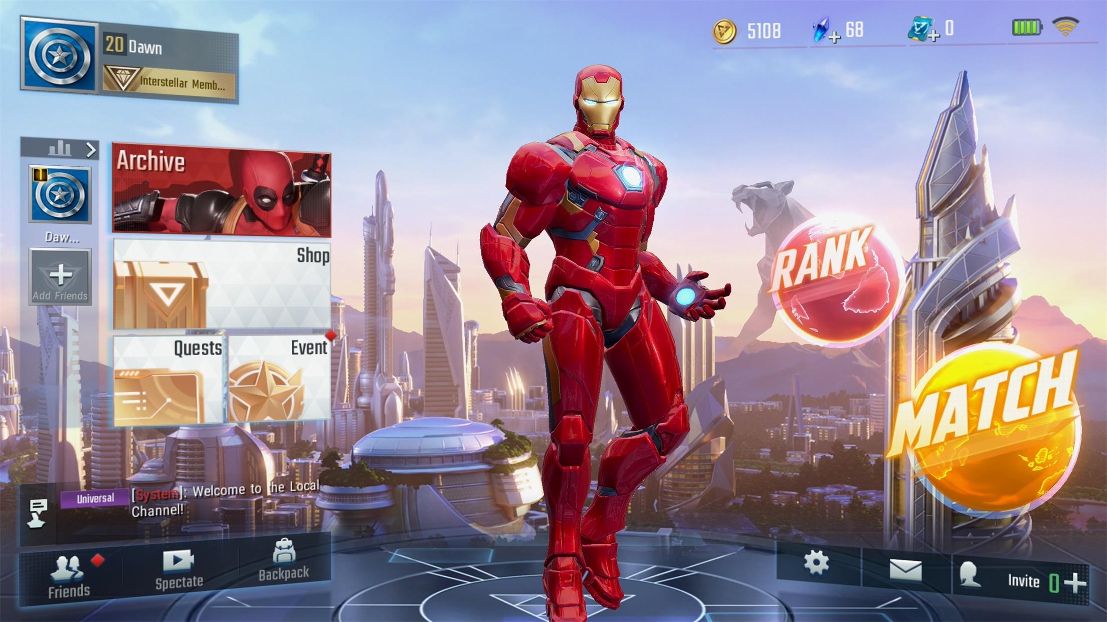 Baixar MARVEL Super War no PC com BlueStacks