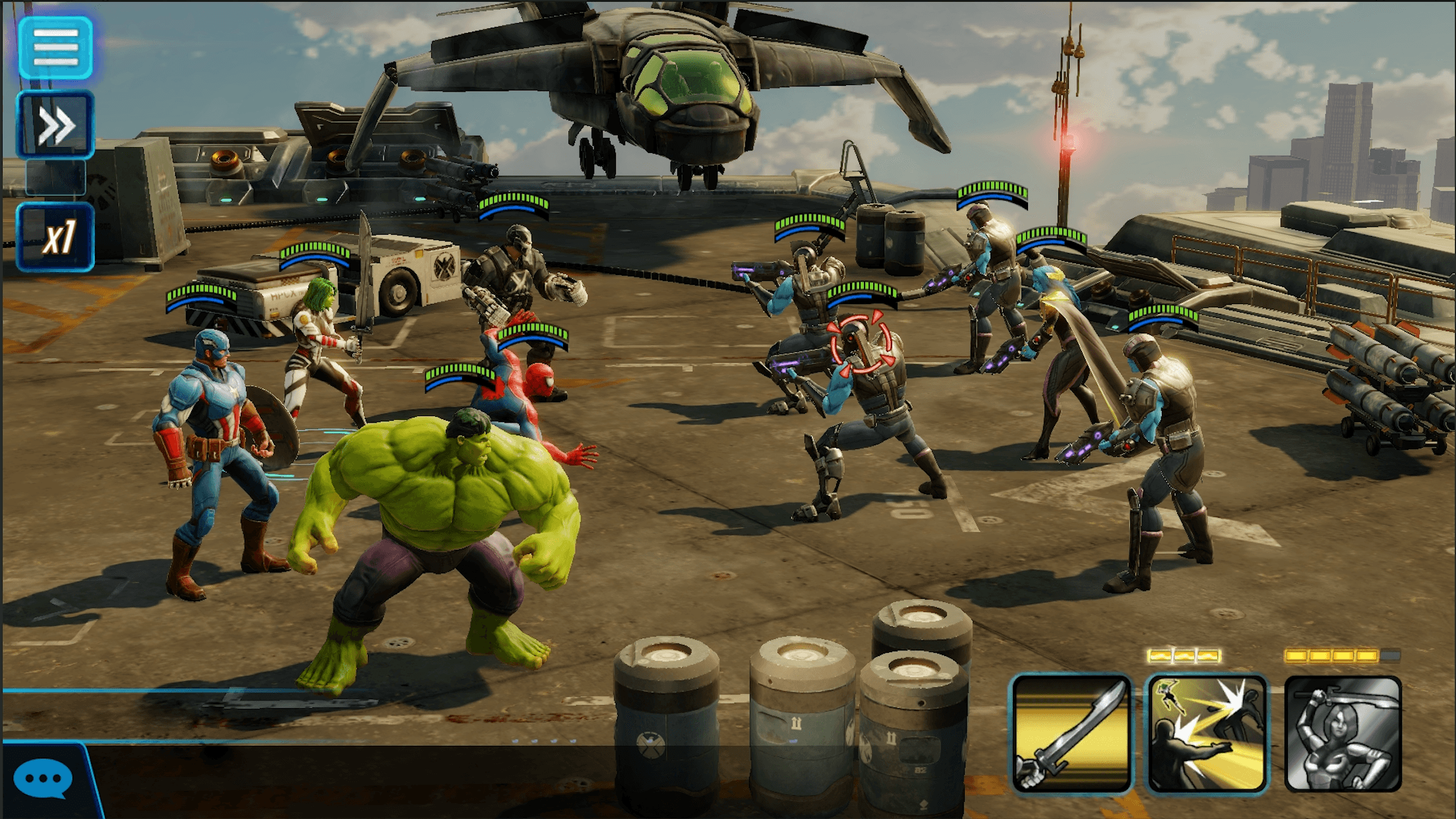 Spiele MARVEL Strike Force auf PC mit BlueStacks