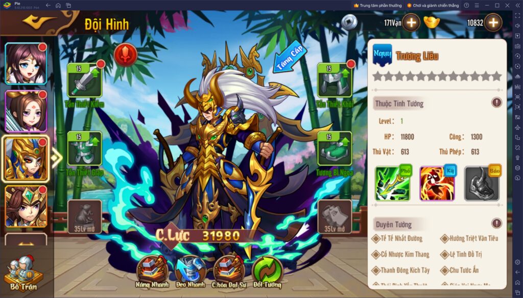 Chơi 3Q Legend: Danh Tướng Truyền Kỳ trên PC – Những hướng dẫn cơ bản ...