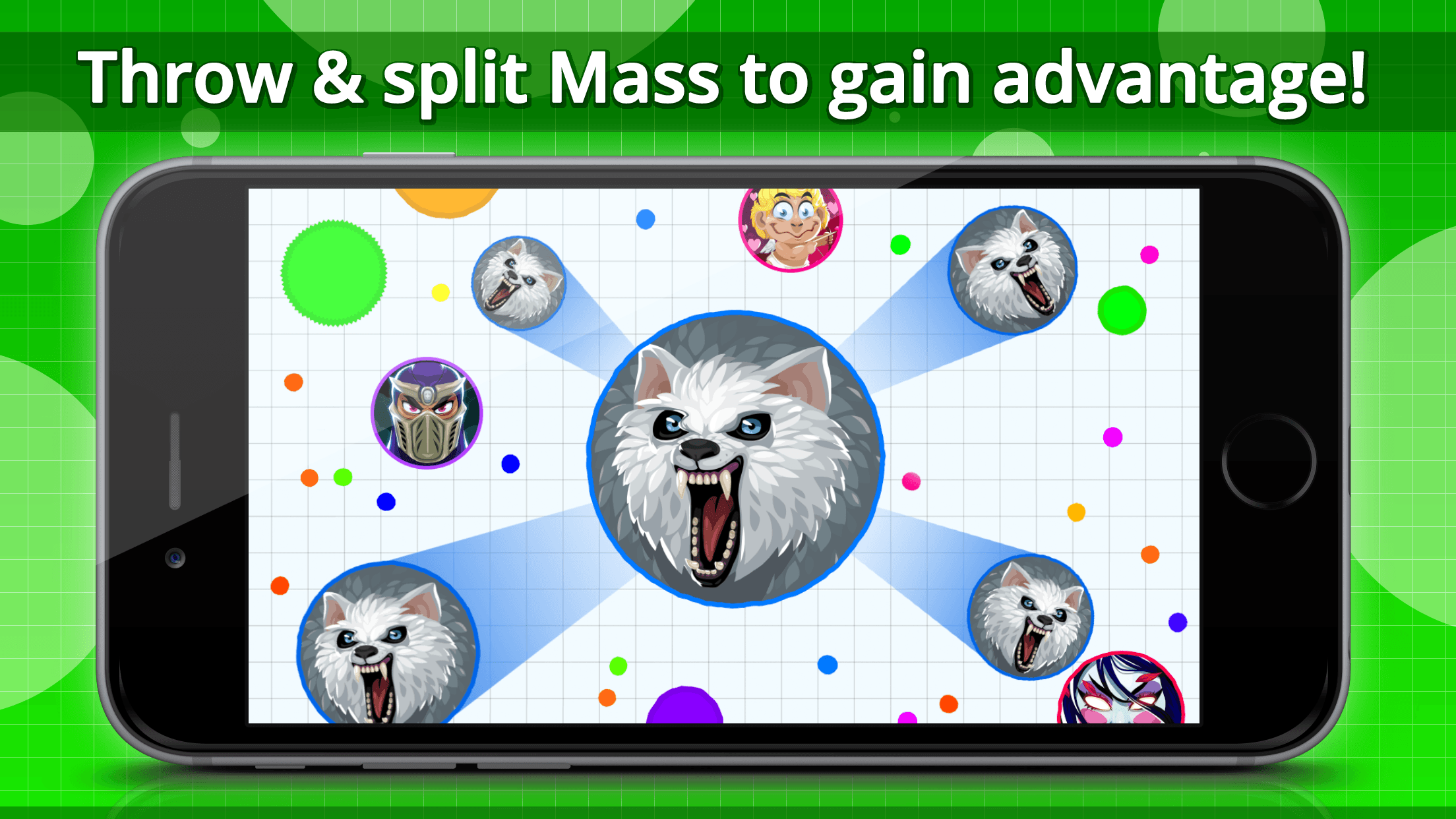 Agar.io’yu Android Emülatörle PC'de Oyna | BlueStacks