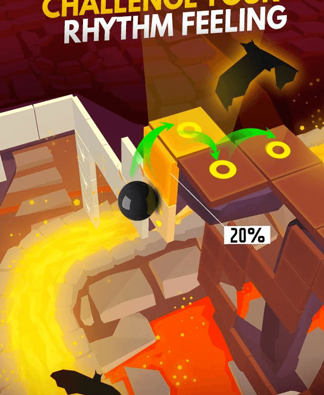 Download Dancing Ball World – Music Tap on PC with BlueStacks