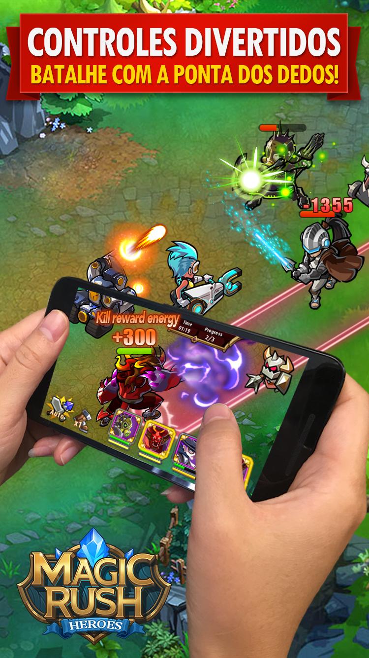 Jogue Magic Rush: Heroes no PC com BlueStacks