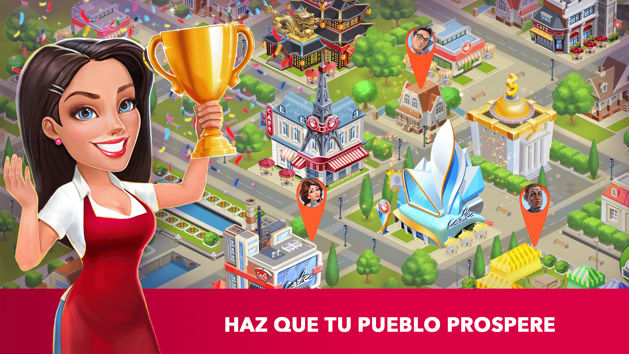 Descarga My Cafe, juego de restaurante en PC con BlueStacks