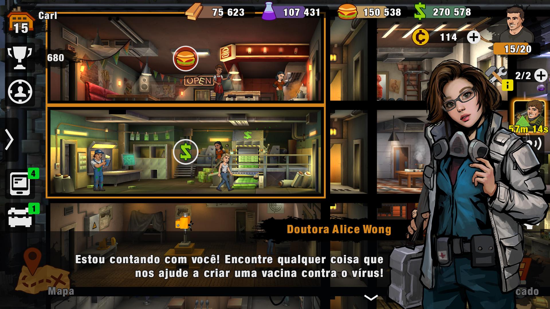 Baixe Zero City: Zombie Shelter Survival Simulator no PC com o BlueStacks