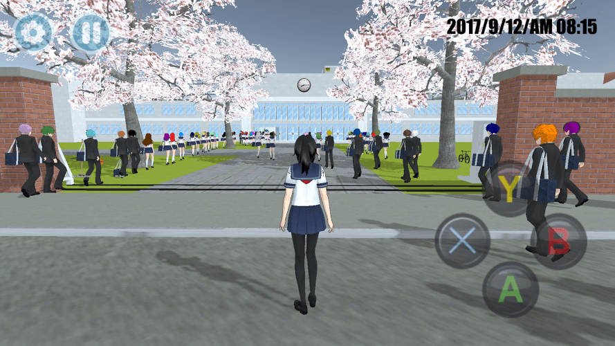블루 스택로 PC에서 High School Simulator 2018 다운로드