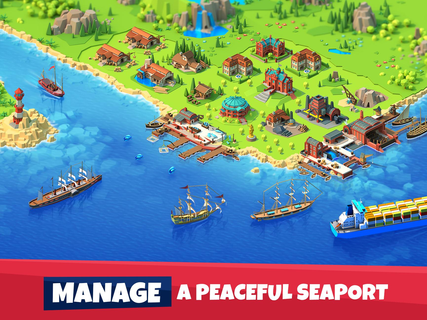 Download Seaport - Collect, Explore and Trade on PC with BlueStacks