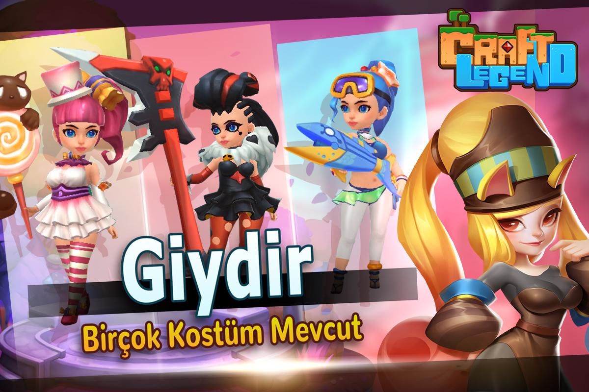 Craft Legend'i Android Emülatörle PC'ne İndir | BlueStacks