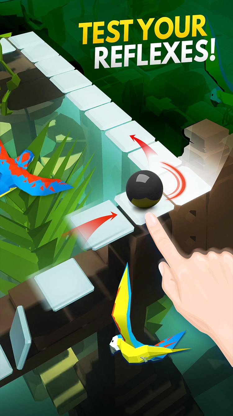 Download Dancing Ball World – Music Tap on PC with BlueStacks