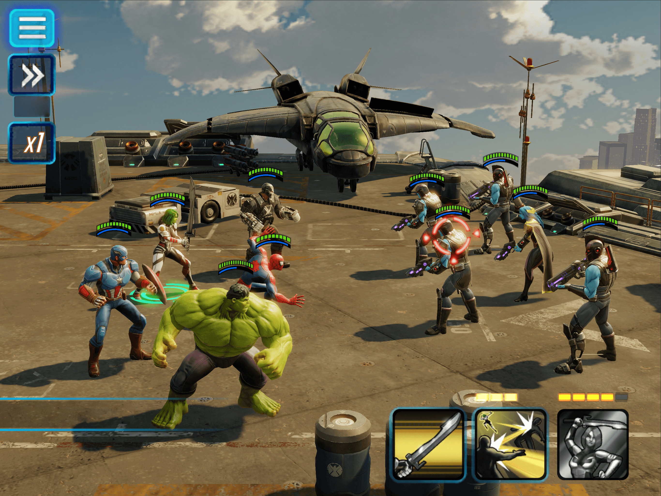 Spiele MARVEL Strike Force auf PC mit BlueStacks