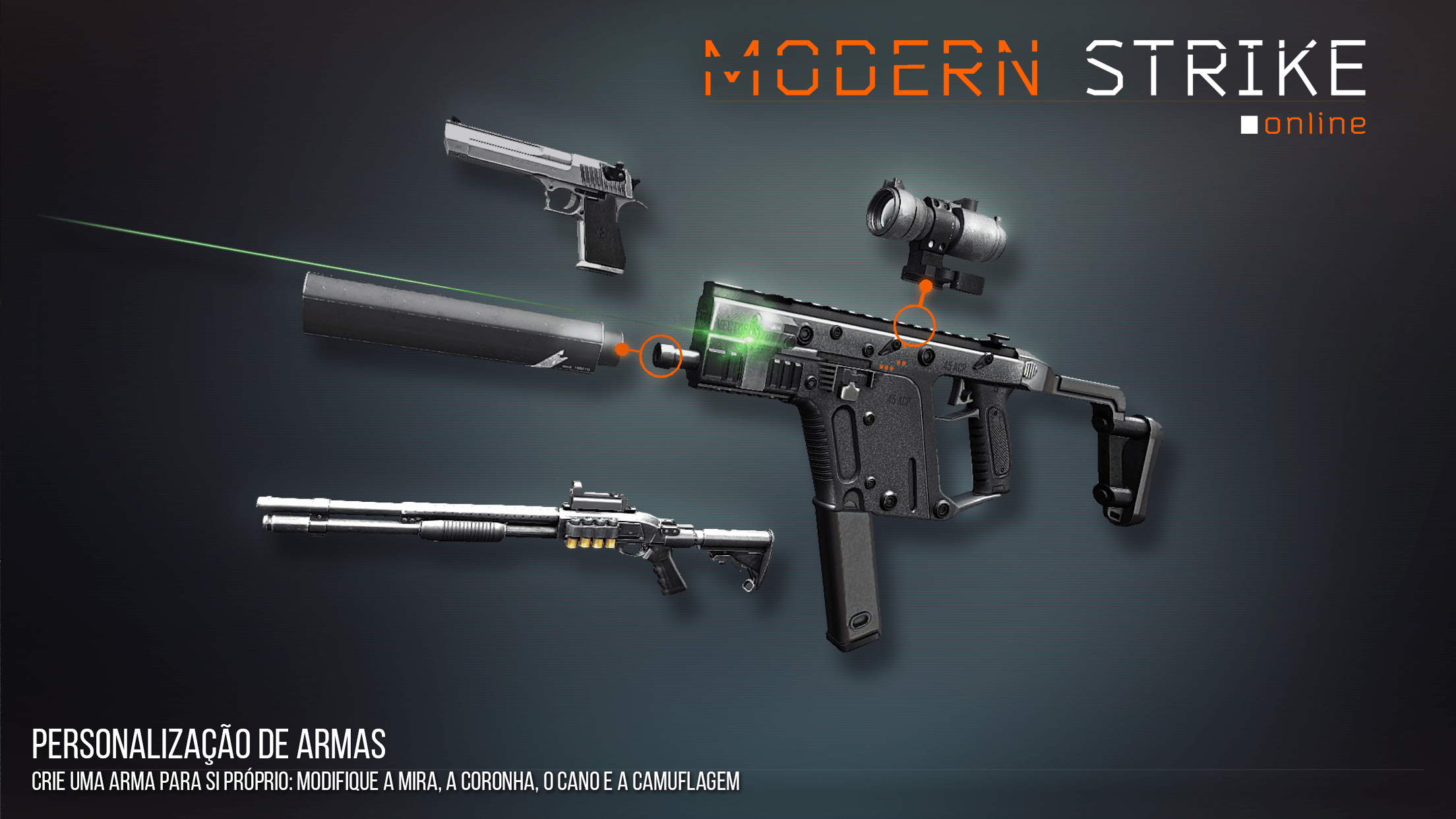 Jogue Modern Strike Online no PC com Bluestacks