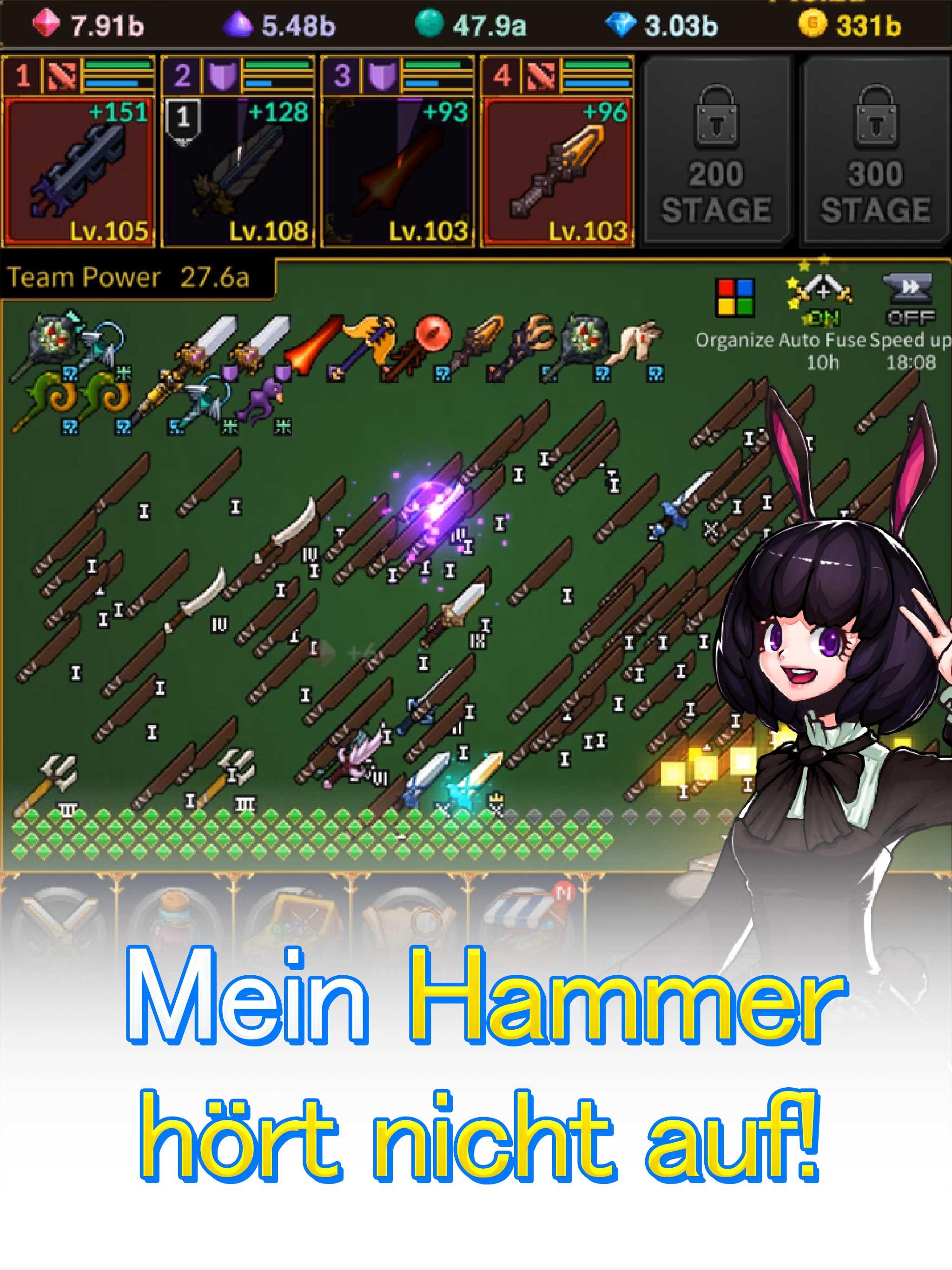 Lade Weapon Heroes: Infinity Forge mit BlueStacks auf deinen PC herunter