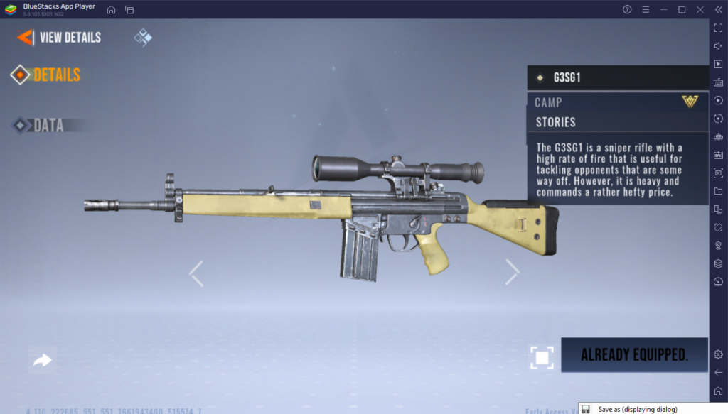 Complete Weapons and Equipment Guide for Alpha Ace | BlueStacks