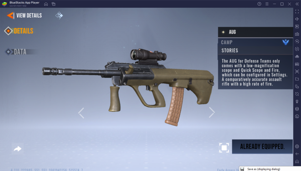 Complete Weapons and Equipment Guide for Alpha Ace | BlueStacks