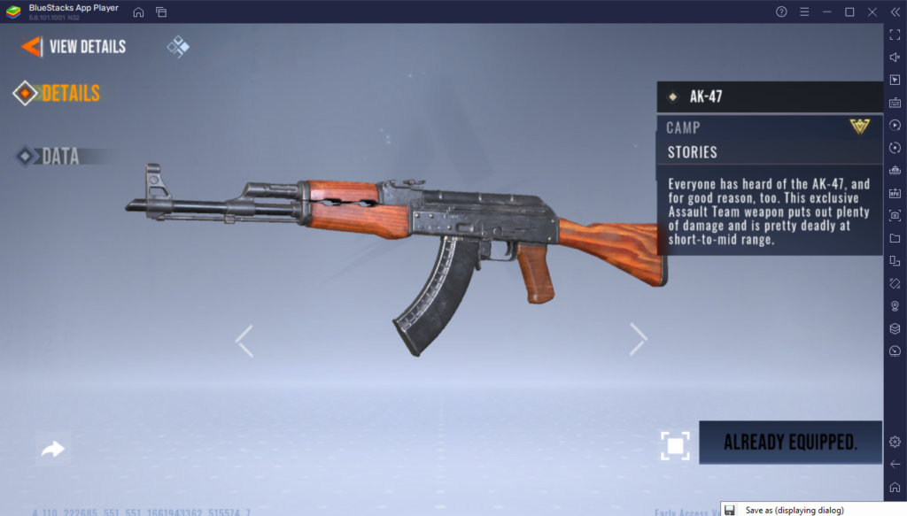 Complete Weapons and Equipment Guide for Alpha Ace | BlueStacks