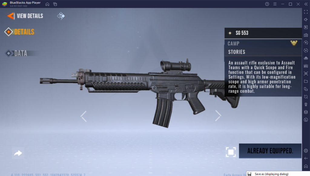 Complete Weapons and Equipment Guide for Alpha Ace | BlueStacks