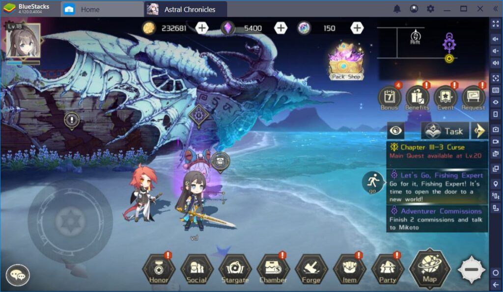 Astral Chronicles: Become a Master Angler | BlueStacks