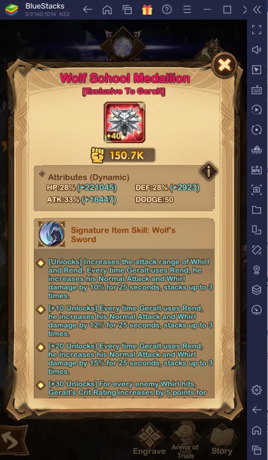 AFK Arena Hero Guide – Geralt, The White Wolf Witcher | BlueStacks