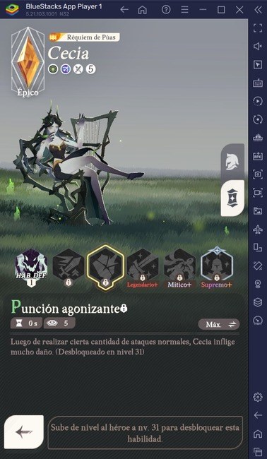 Guía de Cecia en AFK Journey: habilidades activas, habilidades EX y ...