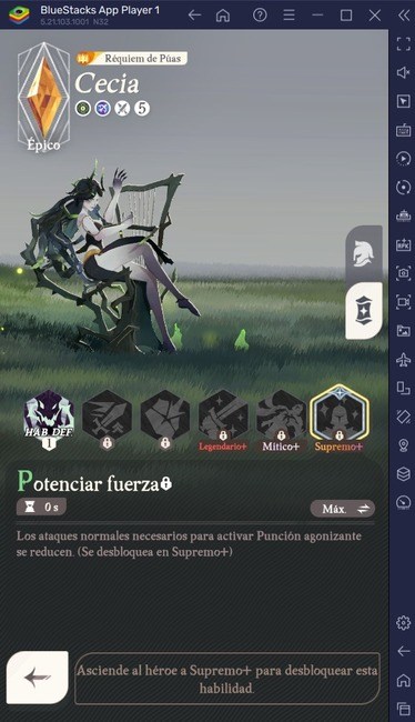 Guía de Cecia en AFK Journey: habilidades activas, habilidades EX y ...