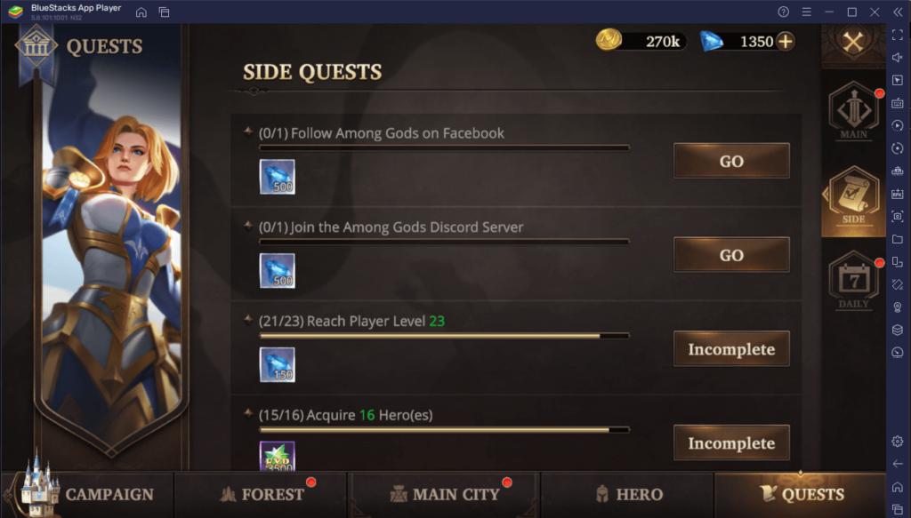 Wie du in Among Gods! RPG-Adventure mehr EXP und Münzen bekommst ...