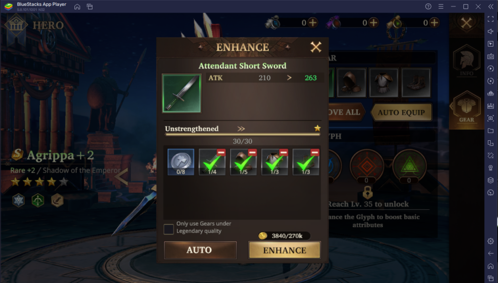 Hero Upgrade Guide for Among Gods! RPG Adventure | BlueStacks