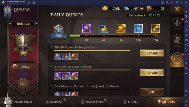 How to Get More EXP, Coins and More Among Gods! RPG Adventure | BlueStacks