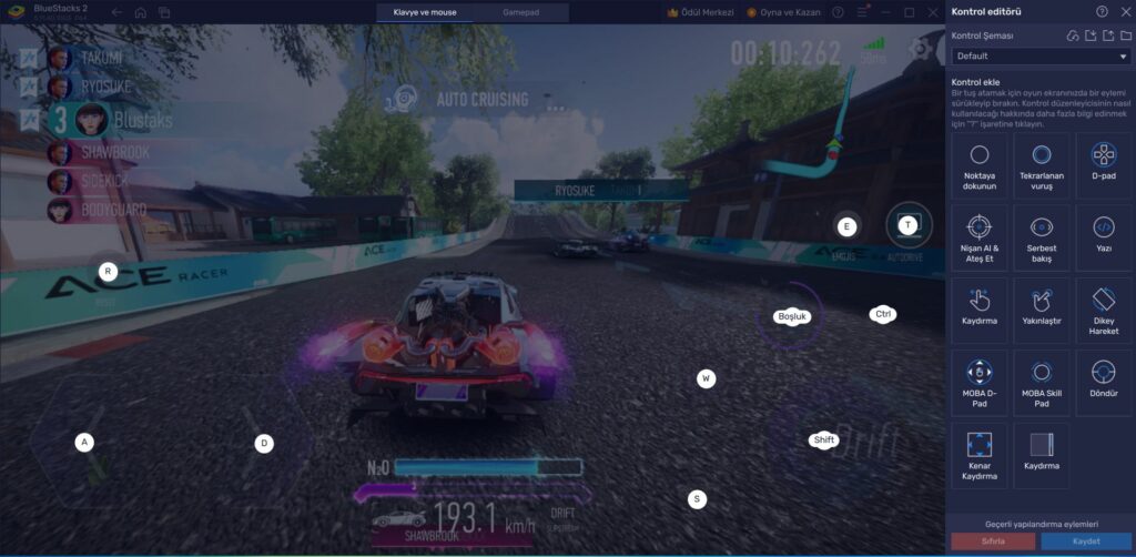 Bilgisayarda Ace Racer Oynayın, BlueStacks Özellikleriyle Daima Bir ...