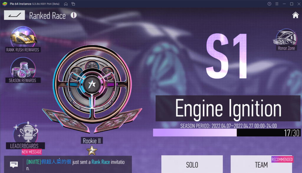 So installierst du Ace Racer auf PC oder Mac mit BlueStacks