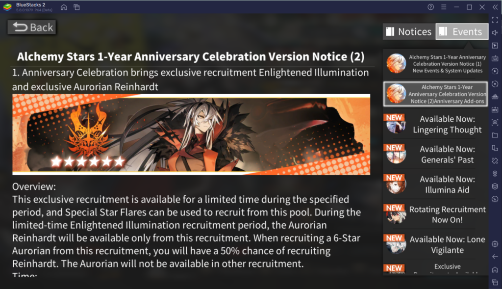 Alchemy Stars – Reinhardt, Barton: Deft Blades, and Vice: Keen Sight ...