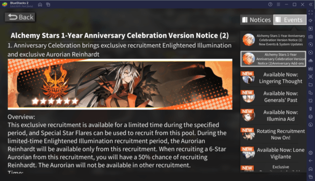 Alchemy Stars – Reinhardt, Barton: Deft Blades, and Vice: Keen Sight ...