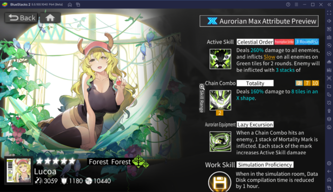 Alchemy Stars – Tohru, Kanna, Lucoa, Elma, and Fafnir Review | BlueStacks