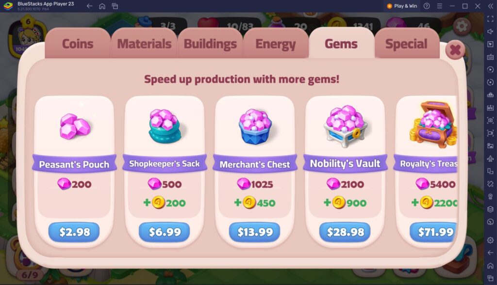 Alice's Mergeland Resource Guide - Master the Inventory Practices | BlueStacks