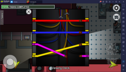 Among Us - How to Complete Every Task in The Airship | BlueStacks