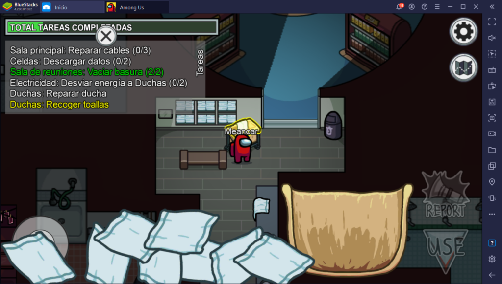 Among Us - Cómo Completar Todas las Tareas en The Airship | BlueStacks