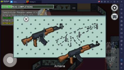 Among Us - Cómo Completar Todas las Tareas en The Airship | BlueStacks