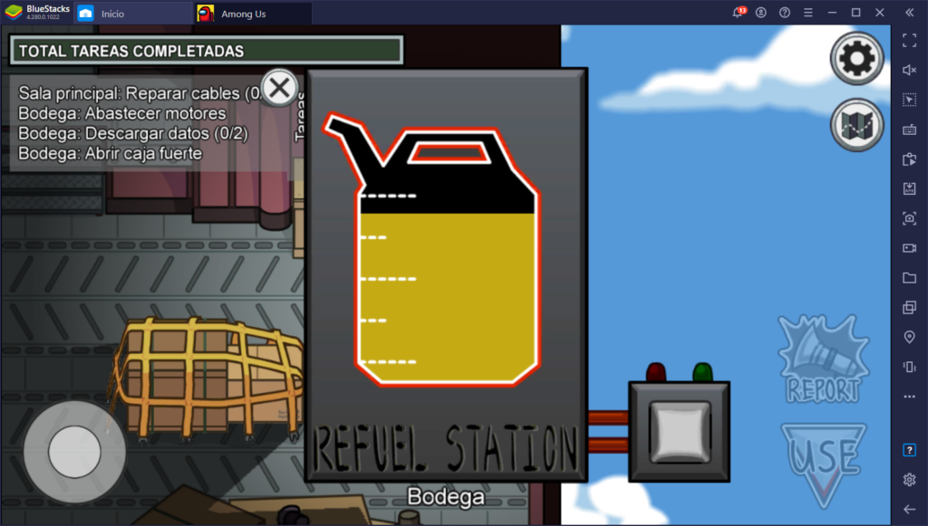 Among Us - Cómo Completar Todas las Tareas en The Airship | BlueStacks