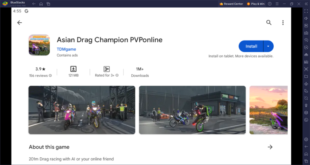 How to Play Asian Drag Champion PVPonline on PC with BlueStacks