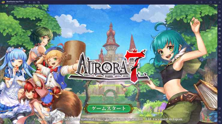 BlueStacksを使ってPCで『Aurora7（オーロラセブン）』を遊ぼう