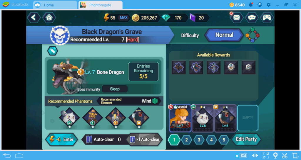 The Battle System Of Phantomgate: The Last Valkyrie | BlueStacks 4