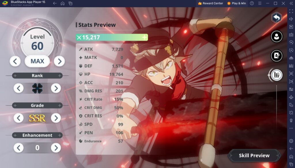 Black Clover M – Asta (Clover Academy) Skills, Stats, Gear Sets, and Team Recommendations ...