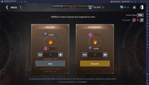 Bless Global on PC - Overview of the P2E Systems and Currencies | BlueStacks