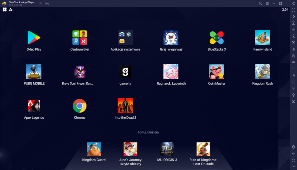 Aktualizacja BlueStacks wersja 5.8 - 4K i niestandardowe ustawienia ...